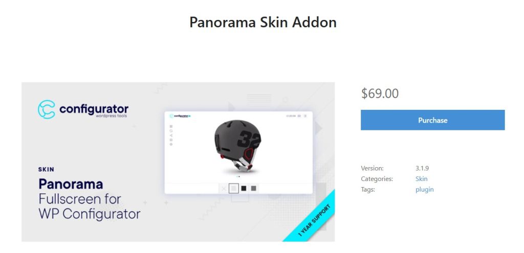 Get started with Panorama Skin - documentation.wpconfigurator.com